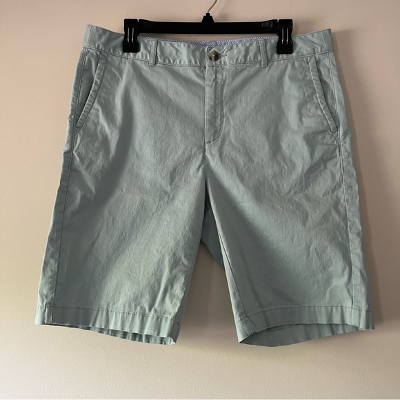 L.L. Bean | Shorts | L L Bean Favorite Fit Pale Green Bermuda Shorts ...